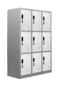9-Locker Steel Office Cabinet | Wood classics